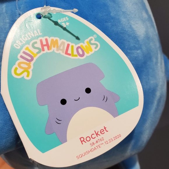 kelly toys | Toys | 8 Squishmallow Rocket The Hammerhead Shark | Poshmark